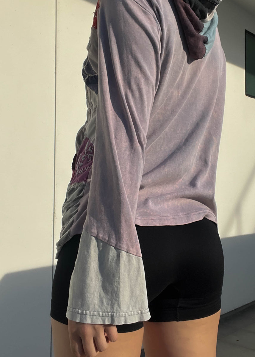 Simi Patchwork Hoodie Jacket (M) – Retro and Groovy