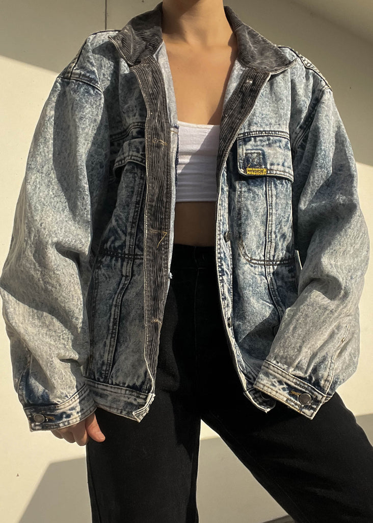 Jordache Acid Wash Jacket (L) – Retro and Groovy