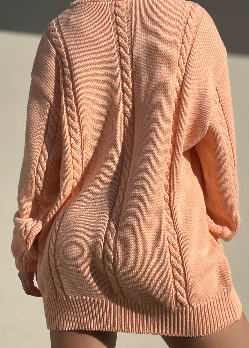 80's Peach Knit (L-XL) – Retro and Groovy