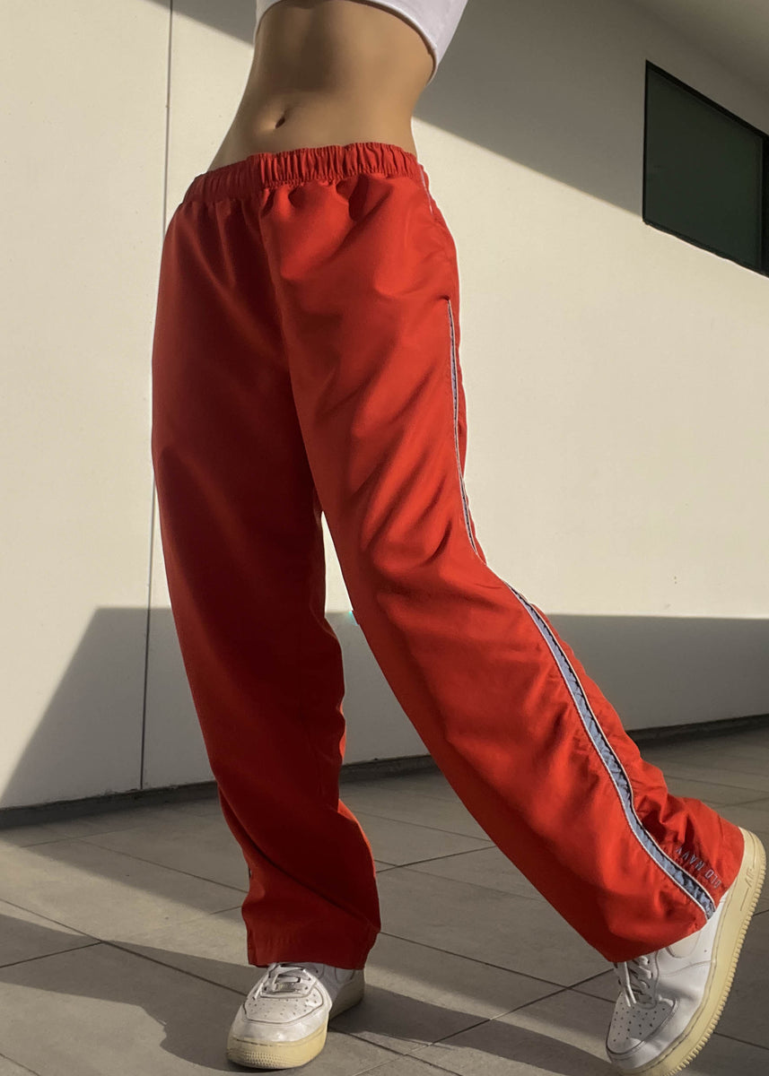 Y2k Orange Trackies (L-XL) – Retro and Groovy