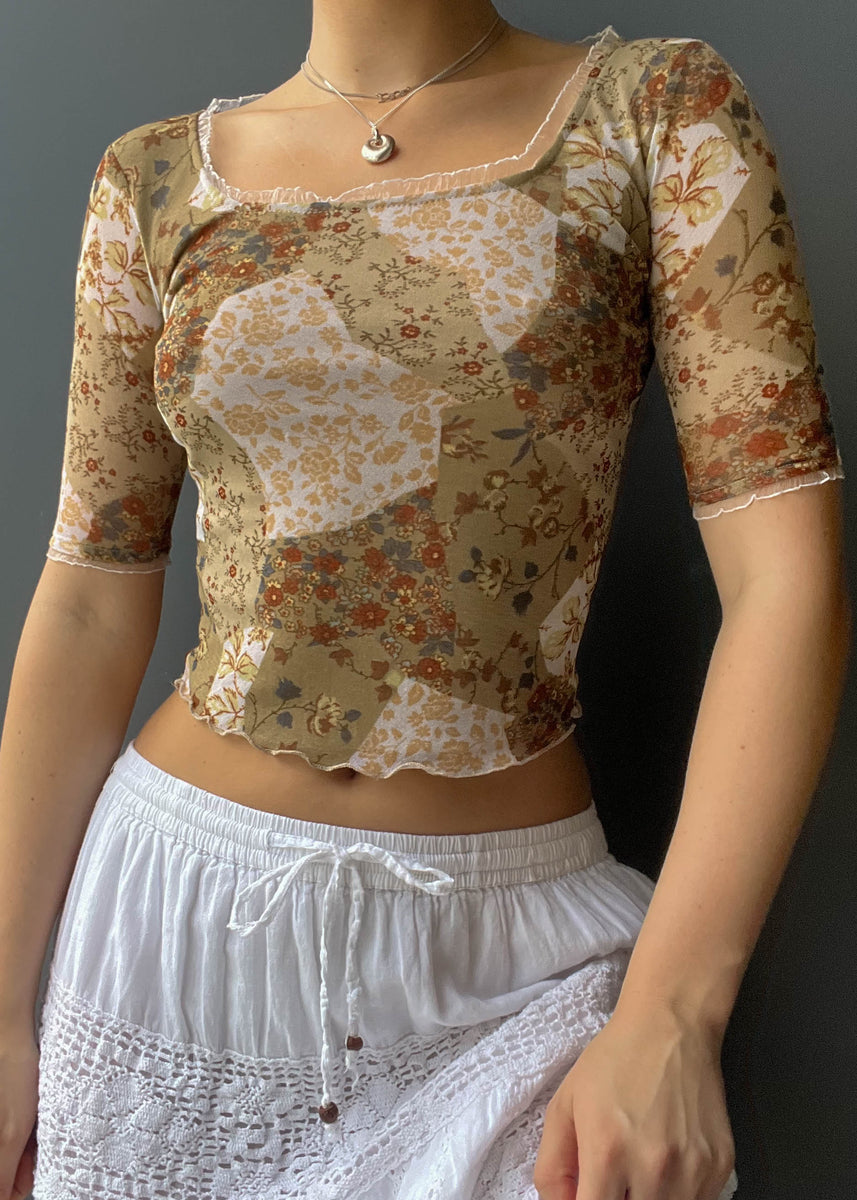 Willow 90's Mesh Top (S) – Retro and Groovy