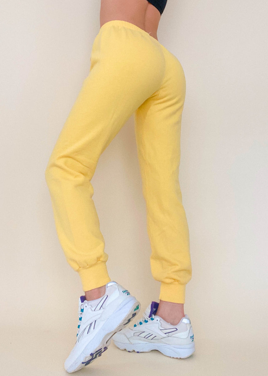 Lennon Yellow Sweats – Retro and Groovy