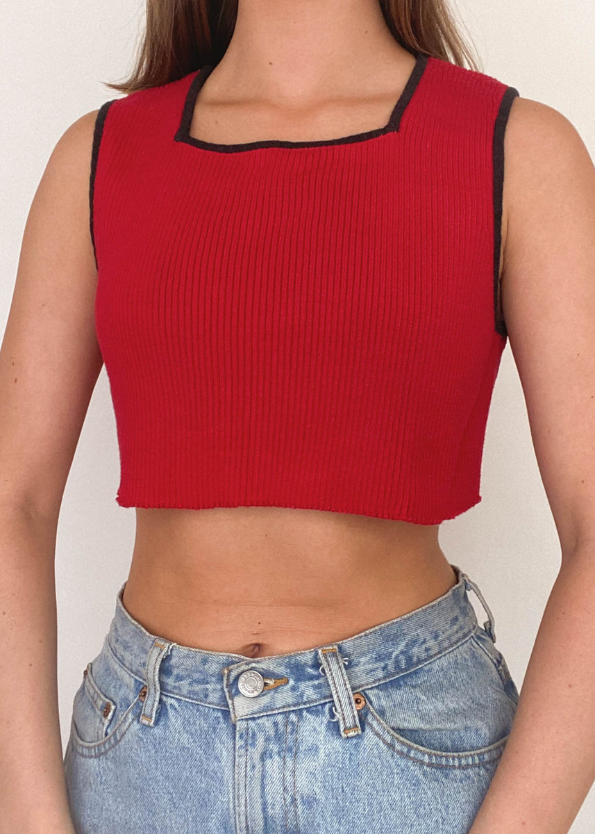 Kivani Knit Tank – Retro and Groovy