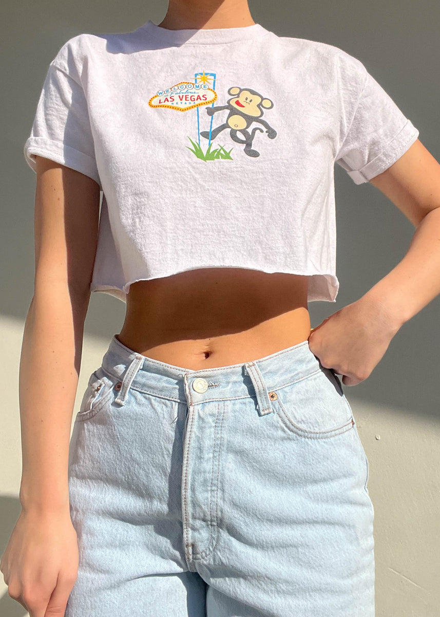 Y2k Las Vegas Monkey Tee (S) – Retro and Groovy