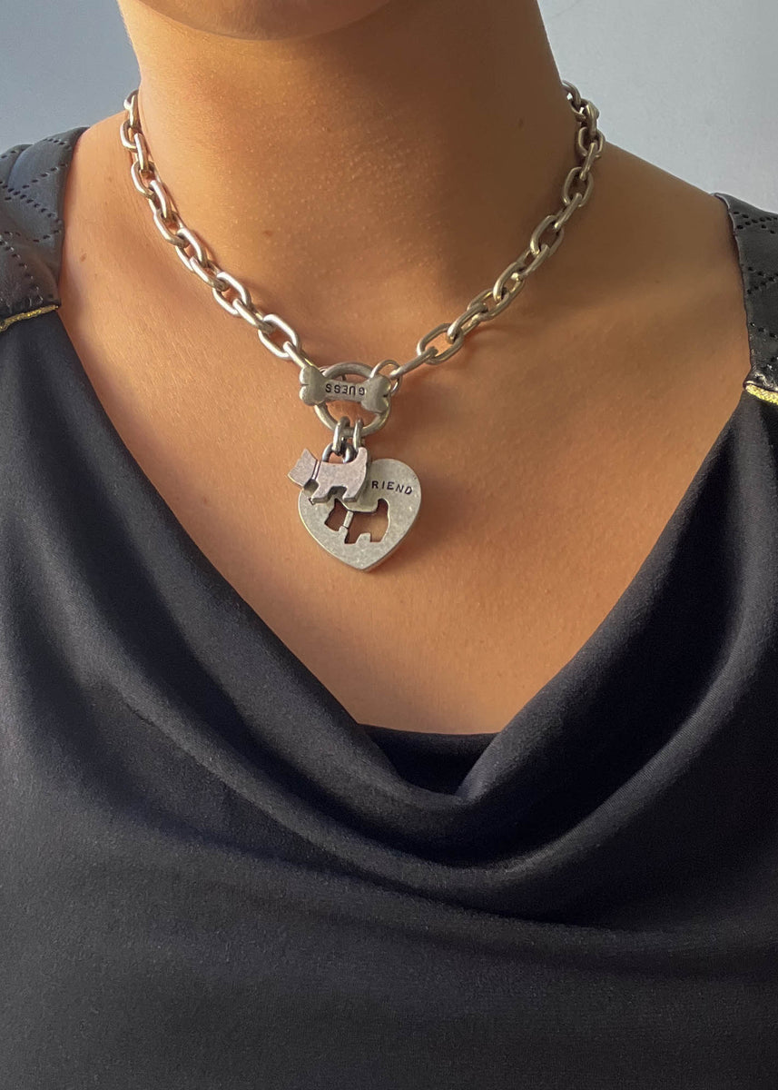 90's Guess Chain Choker – Retro and Groovy