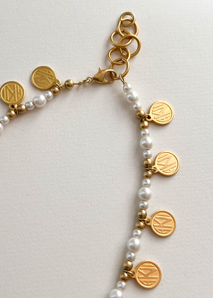 AK Gold Coins Necklace – Retro and Groovy