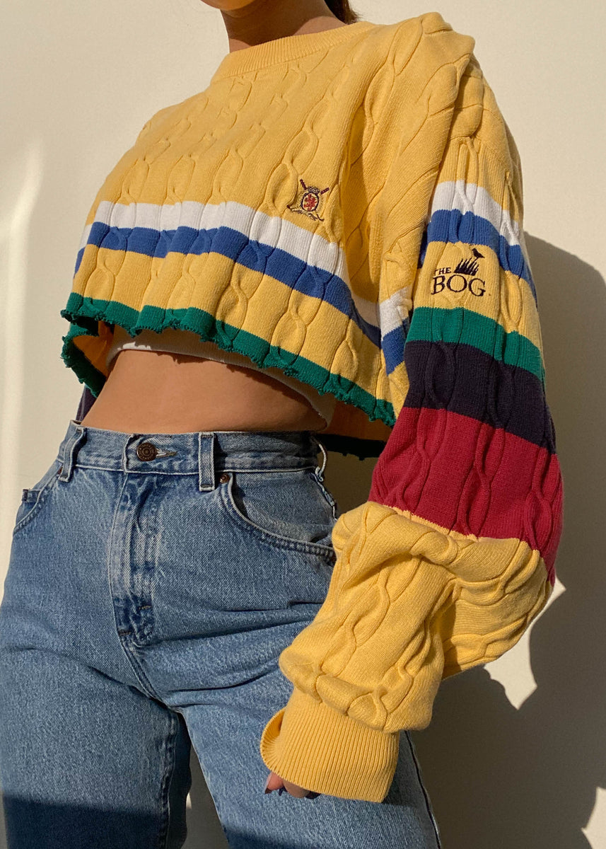 Chaps Rainbow 90's Knit (S-M) – Retro and Groovy