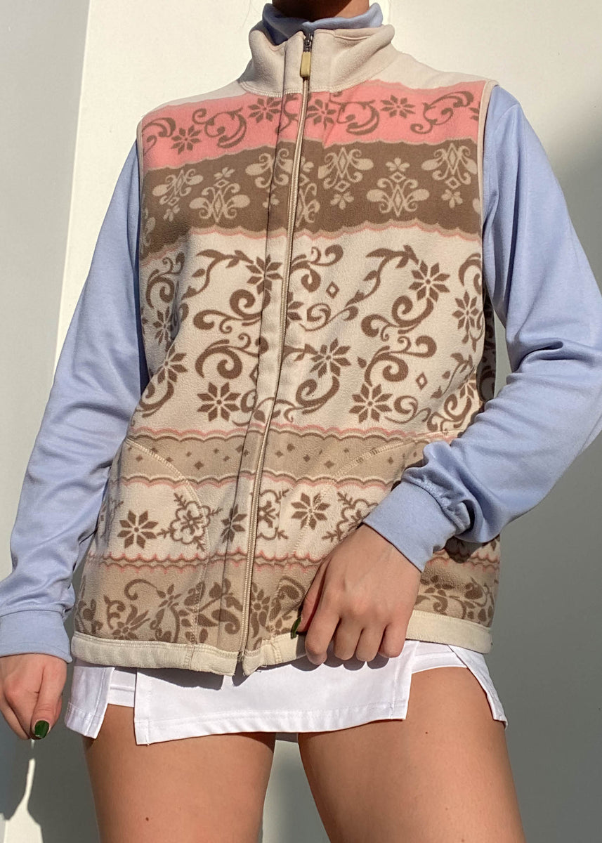 Madison Y2k Fleece Vest (M) – Retro and Groovy