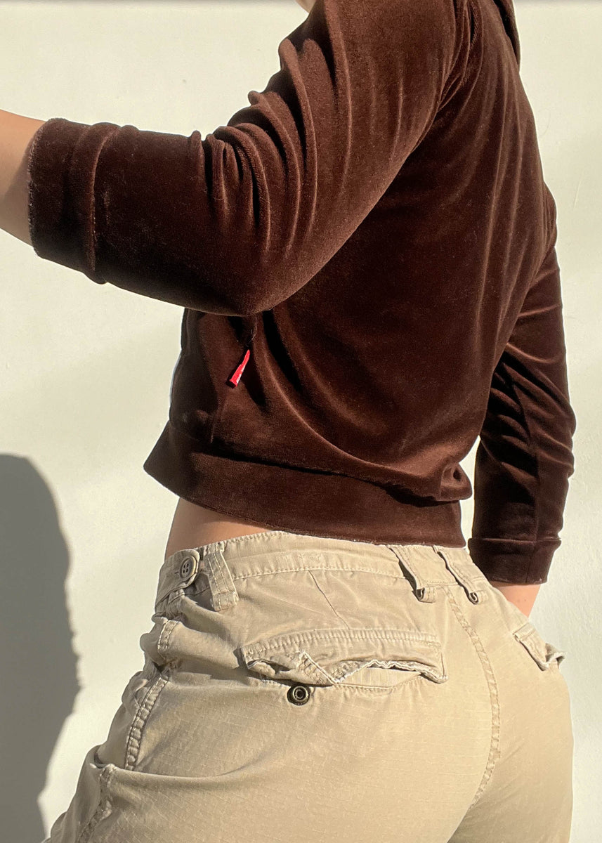 Y2k Princess Velour Jacket (XS-S) – Retro and Groovy