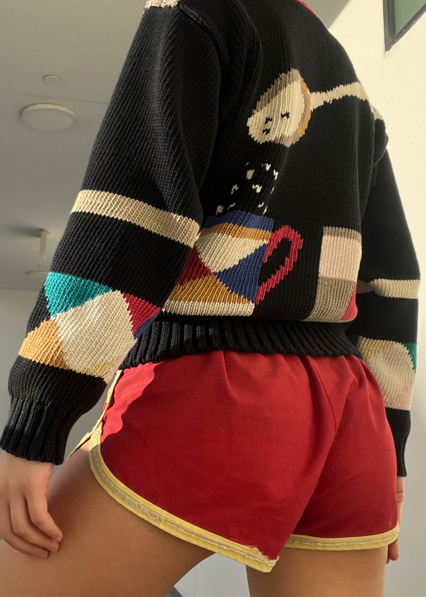 Vintage Coffee Sweater (S-M) – Retro and Groovy