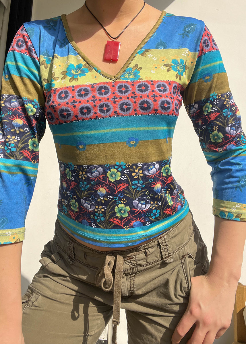 Late 90's All-Over Print Top (S) – Retro and Groovy