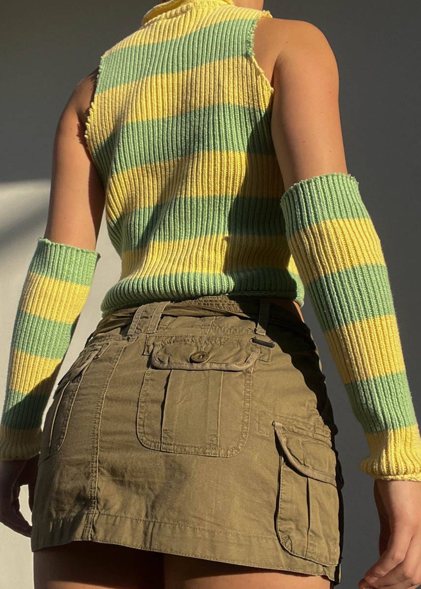 Y2k Custom Lemon Lime Top Set (S) – Retro and Groovy