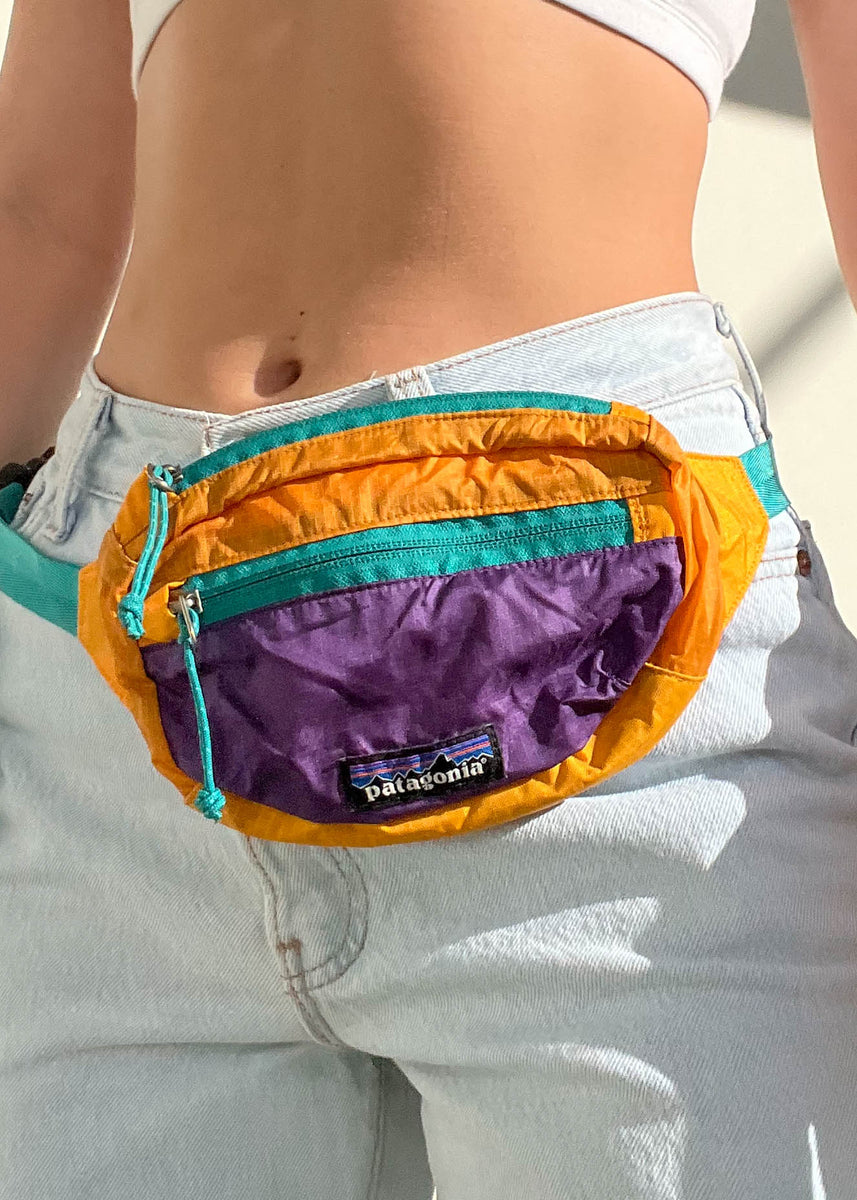 90's Patagonia Color-Block Fanny Pack – Retro and Groovy