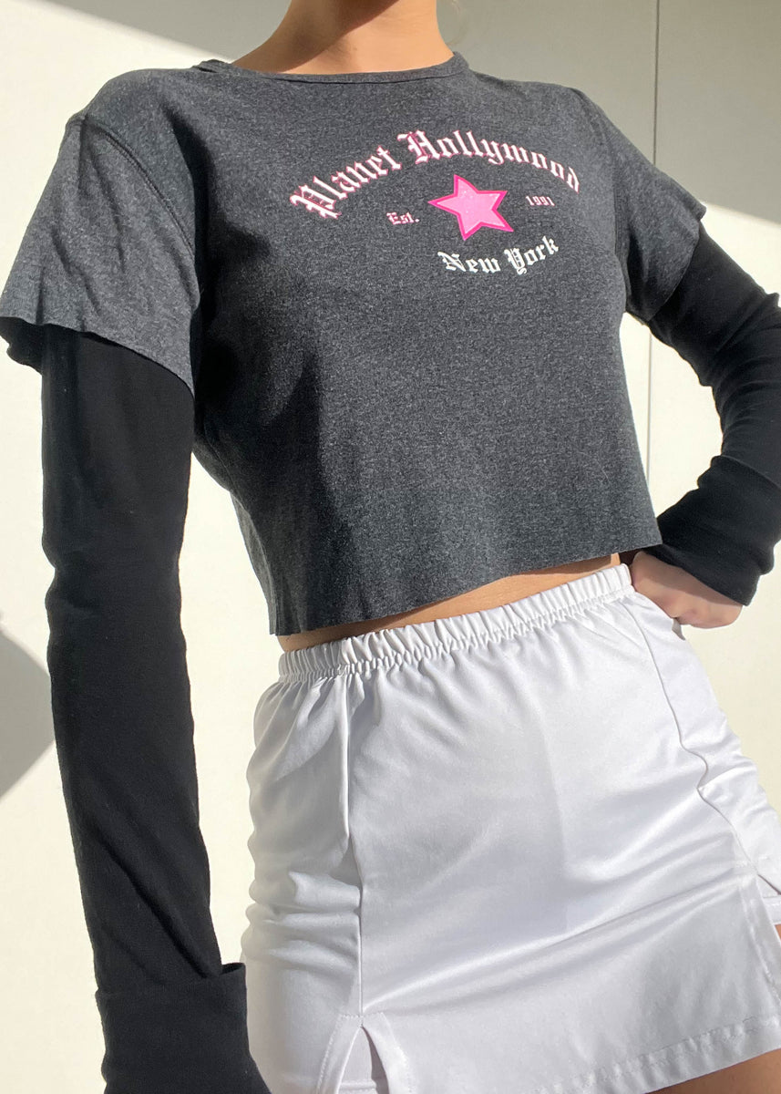 Y2k Planet Hollywood Layered Top (M) – Retro and Groovy